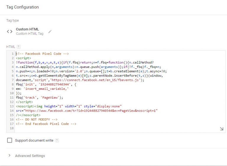 Guide: Facebook Pixel with Google Tag Manager - Analytics Ninja