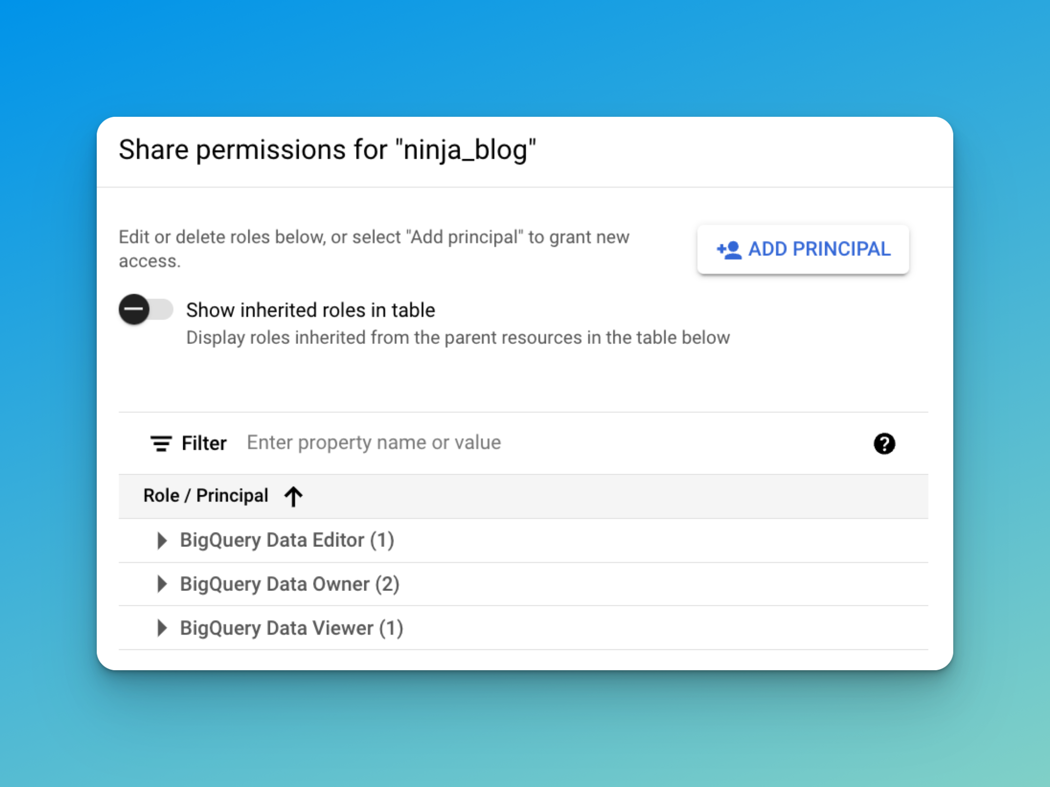 BigQuery - What permissions do I need? - Analytics Ninja